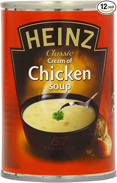 Heinz Classic Cream of Chicken Soup, 290 g (Pack of 12)