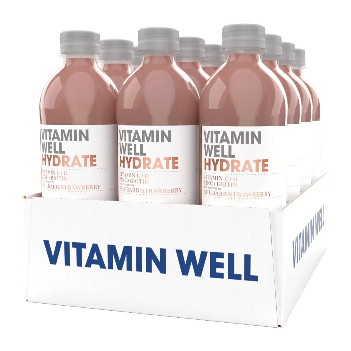 Vitamin Well Functional flavoured water Pack of 12x500ml