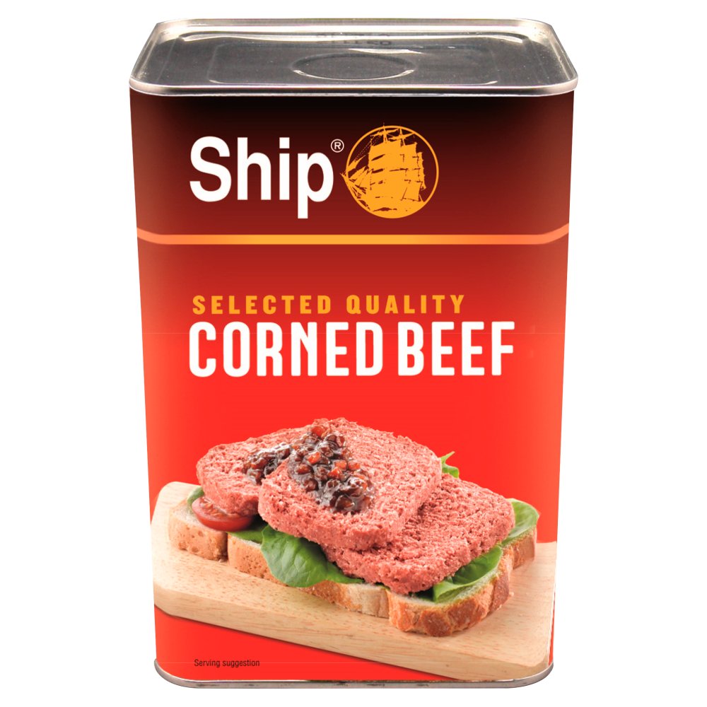 Ship Corned Beef Pack of 1 x2.72kg