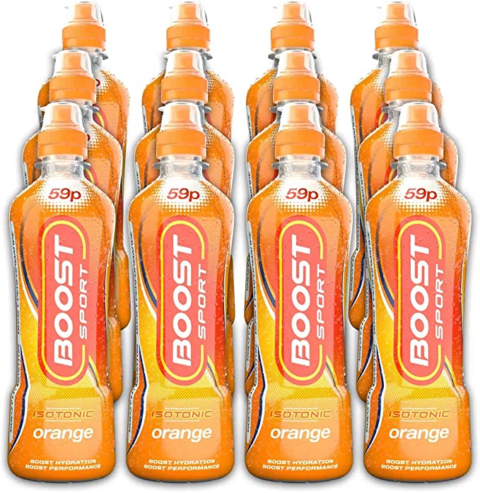 Boost Sport Isotonic Orange 12 x 500ml