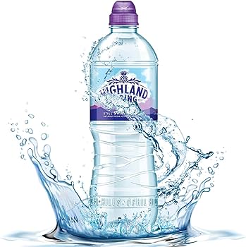Highland Spring Still Spring Water Sports cap bottles Pack of 20x750ml