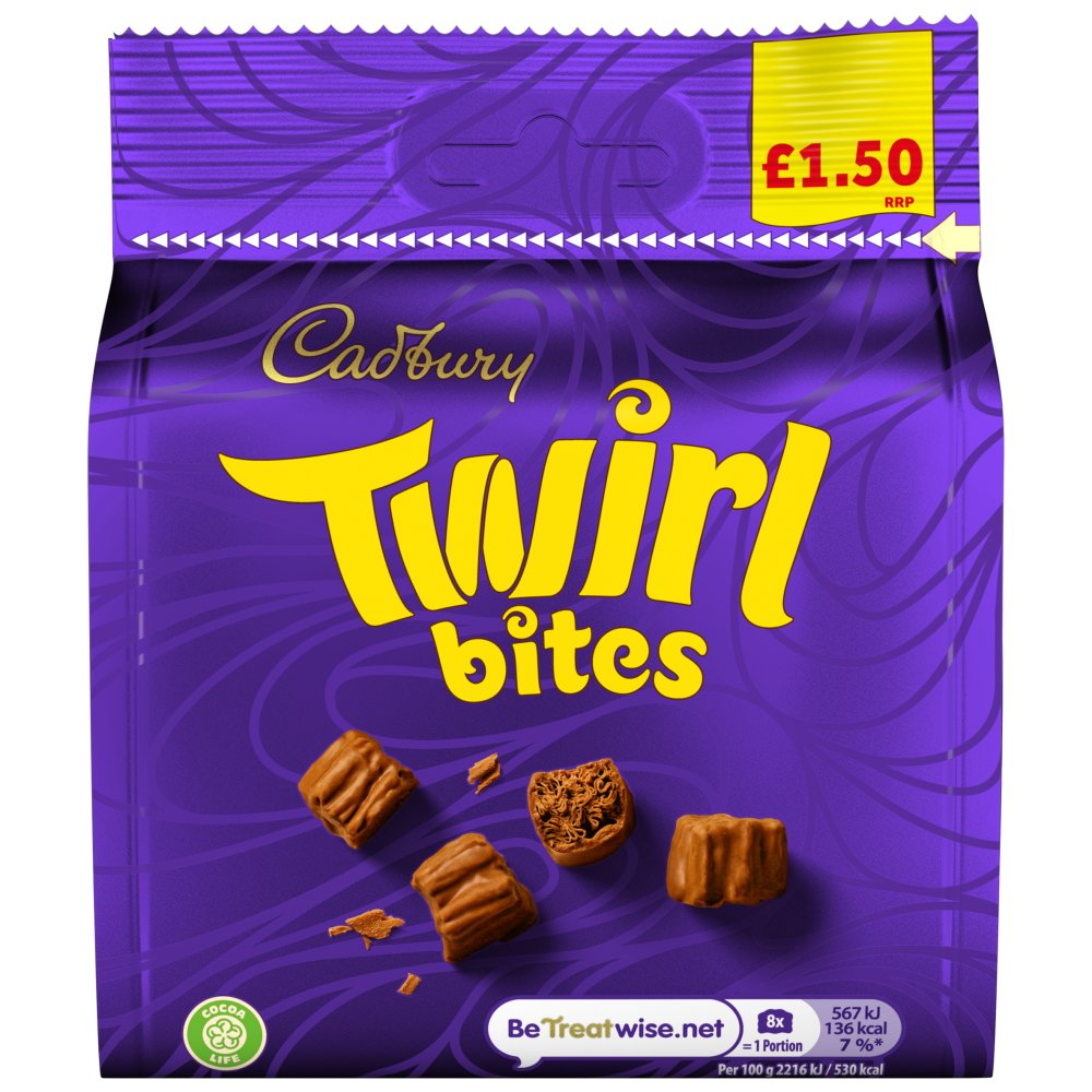 Cadbury Twirl Bites Pack of 10x85g