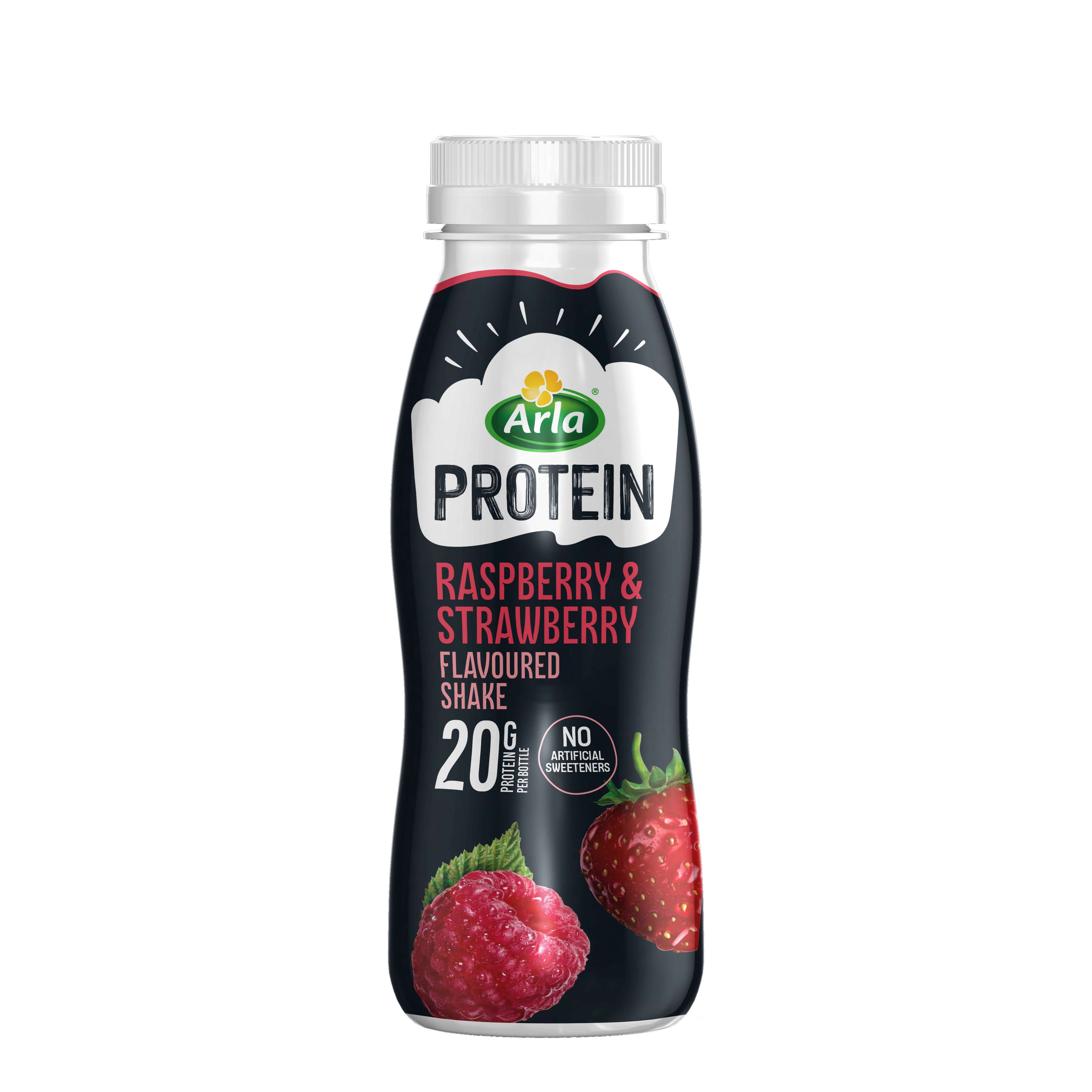 Arla Protein Shake Strawberry & Raspberry Pack of 8 x 500ml