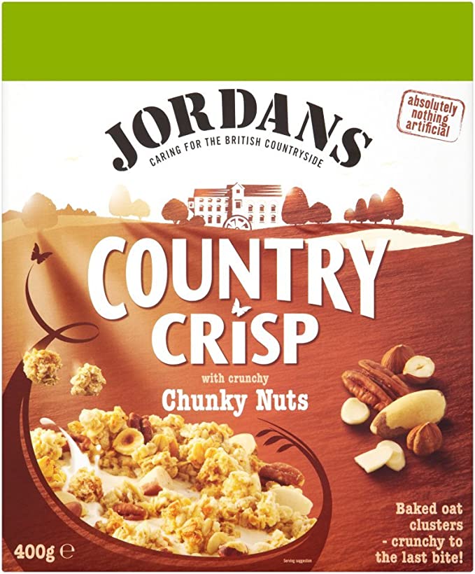 Jordans Country Crisp Chunky Nut - 400g