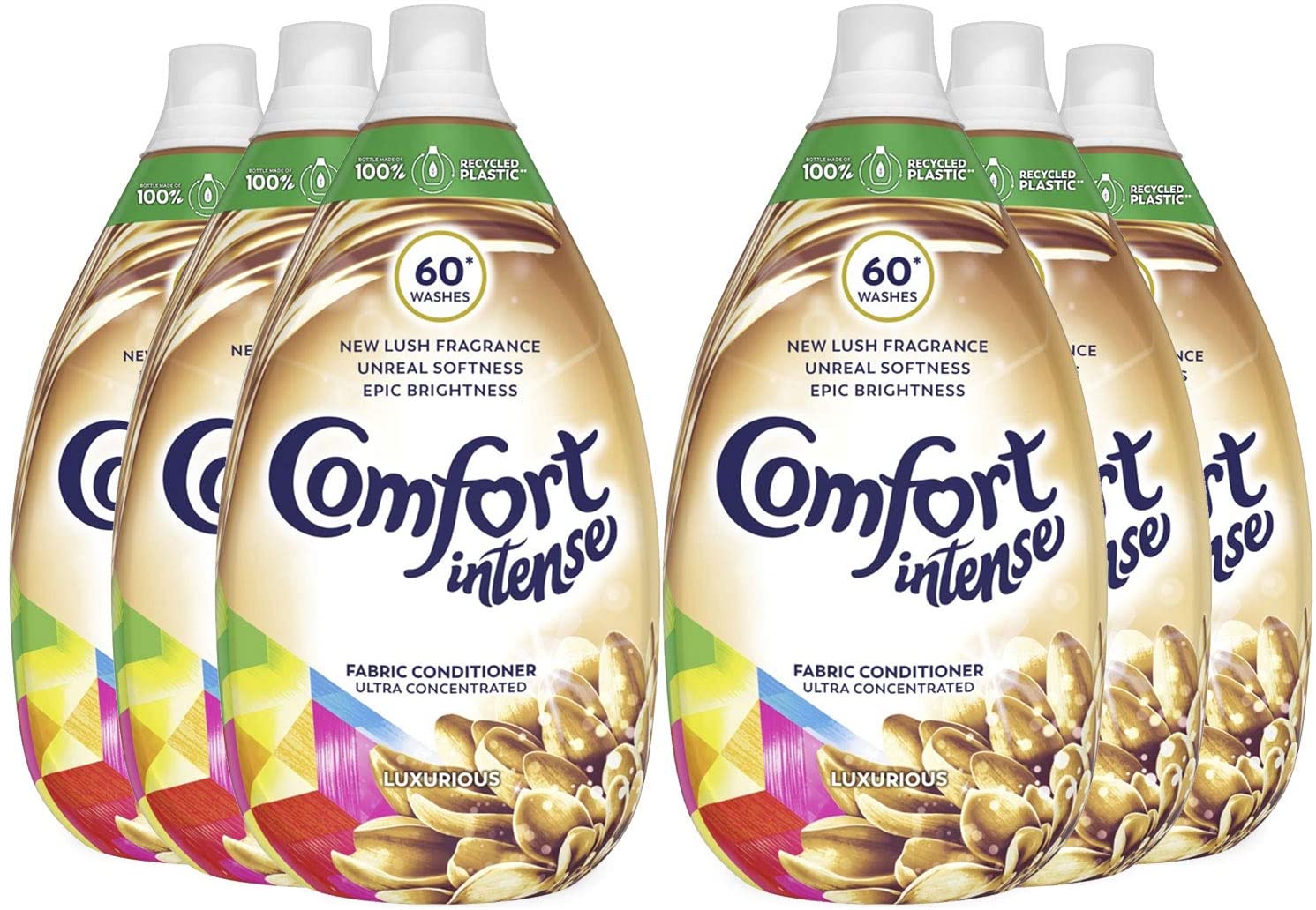 Comfort Intense Luxurious Fabric Concentrated Conditioner Pack of 6