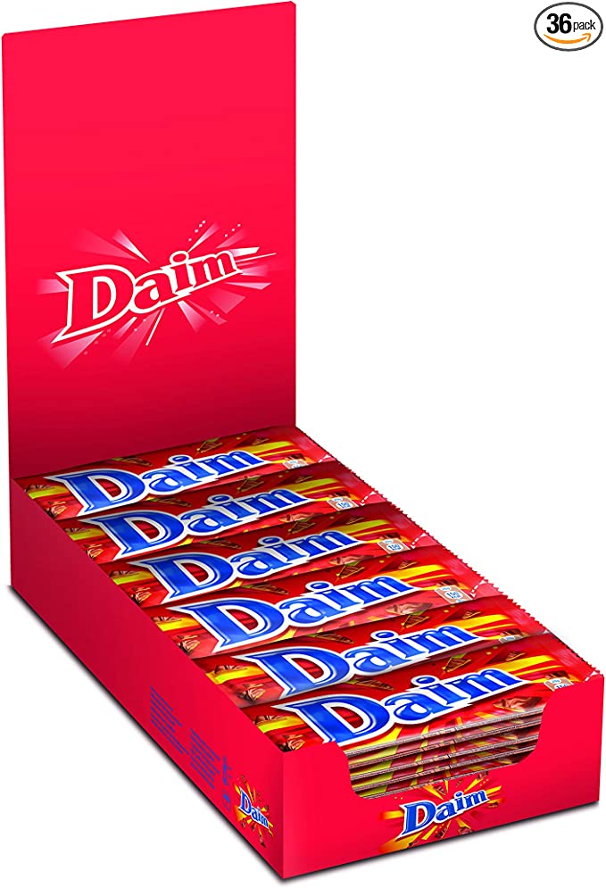 Daim bar Pack of 36x28g