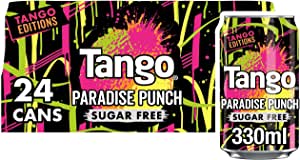 Tango Sugar Free Paradise Punch Pack of 24 x 330ml Can