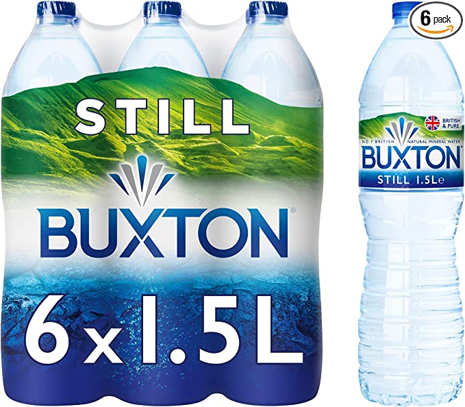 Buxton Still Natural Mineral Water 6 x 1.5L