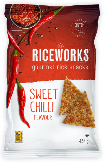 Gourmet Sweet Chilli Rice Snacks Pack of 454g