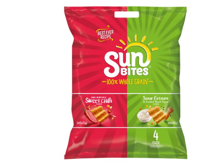 Walkers Crisps Sunbites Assorted Pack of 24x25g